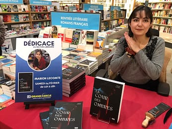 Dédicace au Grand Cercle à Eragny (95) - Marion LECOMTE, auteure